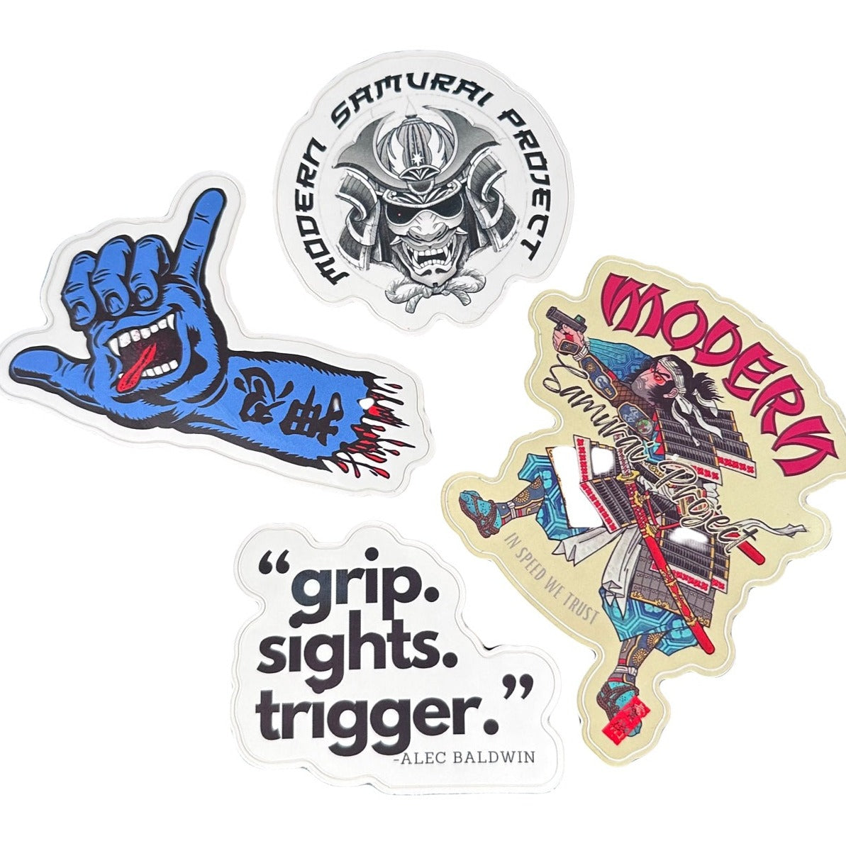 Grip Sights Trigger Sticker Pack – Modern Samurai Project
